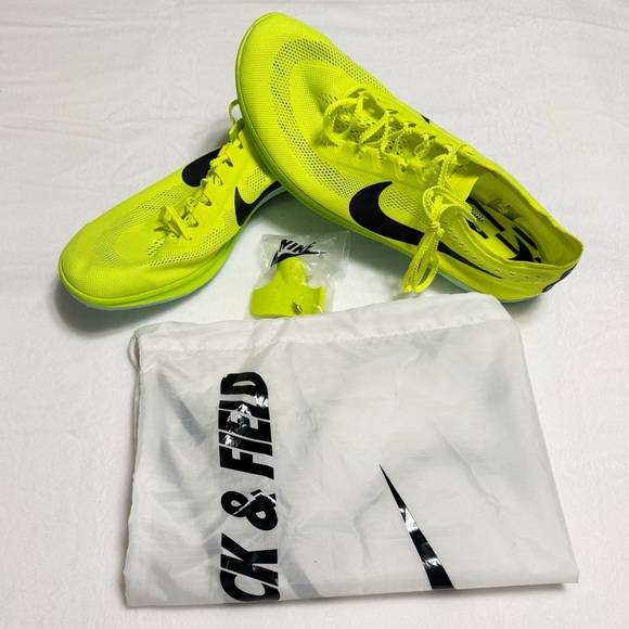 Nike | Shoes | Rare Nike Zoomx Dragonfly Track Field Spikes Volt Mint ...